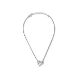 John Hardy Manah Pendant Necklace Diamonds - Silver