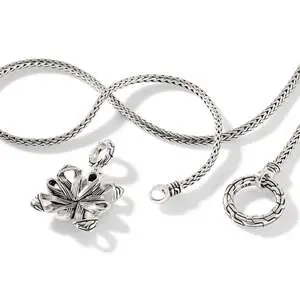 John Hardy Canang Sari Amulet Keyring Necklace