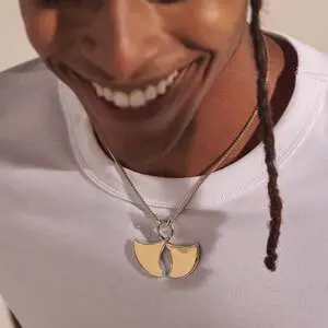 John Hardy Taka Amulet Keyring Necklace