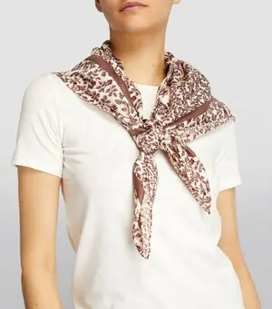 Max Mara Silk Scarf