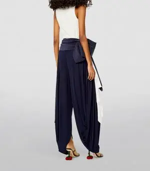Loewe Silk Draped Belt