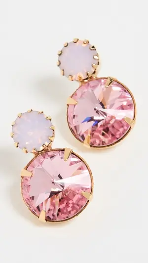 JENNIFER BEHR Myrla Earrings - Rose Opal
