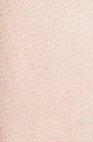 St. John Raw Edge Sequin Tweed Knit Jacket