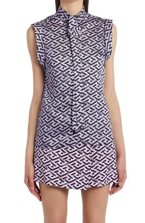 Versace Collared Vests For Women