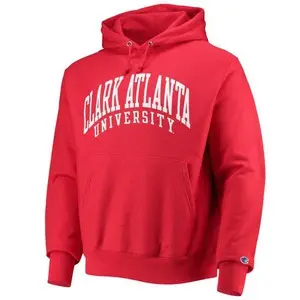 Champion Clark Atlanta University Panthers Tall Arch Pullover Hoodie