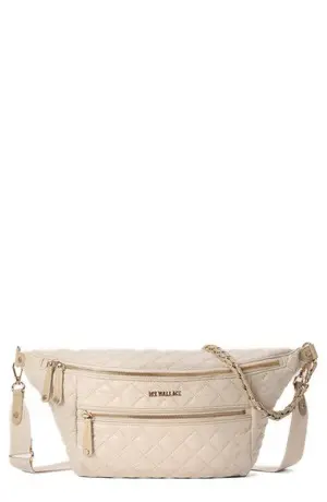 Mz Wallace Crossbody Belt Bag - Buff