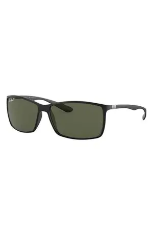 Ray-ban 62mm Polarized Oversize Sunglasses