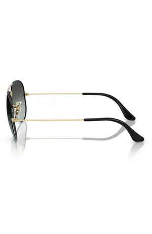 Ray-ban 58mm Gradient Aviator Sunglasses