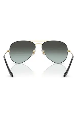 Ray-ban 58mm Gradient Aviator Sunglasses