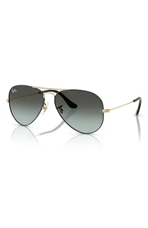 Ray-ban 58mm Gradient Aviator Sunglasses