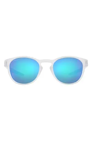 Oakley Latch™ Prizm™ Polarized Round Sunglasses - Clear