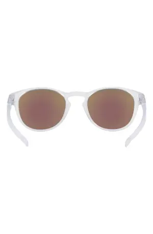 Oakley Latch™ Prizm™ Polarized Round Sunglasses - Clear