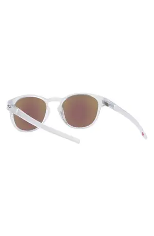 Oakley Latch™ Prizm™ Polarized Round Sunglasses - Clear