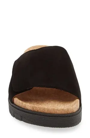 Gabor Slide Sandal - Black