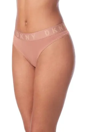Dkny Cozy Boyfriend Thong - Rosewood