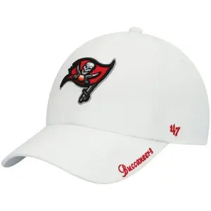 '47 Tampa Bay Buccaneers Miata Clean Up Logo Adjustable Hat - White