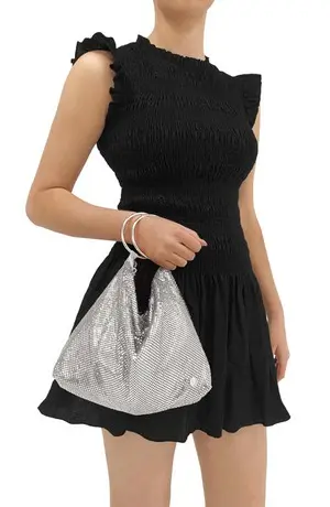 OLGA BERG Shar Mesh Convertible Bag