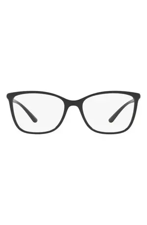 Dolce & Gabbana Dolce&Gabbana 54mm Rectangular Eyeglasses Black