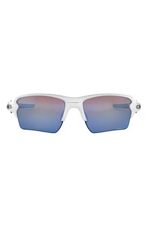 Oakley Oakley Flak® 2.0 XL Prizm™ Polarized Rectangular Sunglasses White