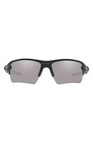 Oakley Oakley Flak® 2.0 XL Prizm™ Polarized Wrap Sunglasses Black/grey