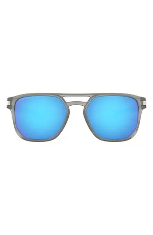 Oakley Prizm™ Latch™ Beta 54mm Polarized Square Sunglasses - Grey