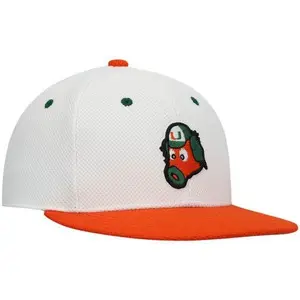 Adidas Miami Hurricanes On-field Baseball Cap