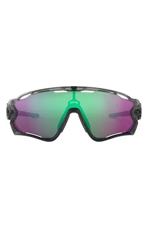 Oakley Jawbreaker Shield Sunglasses - Grey