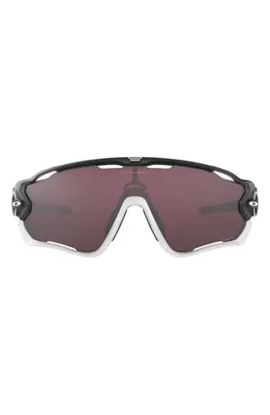 Oakley Oakley Jawbreaker Shield Sunglasses Matte Black