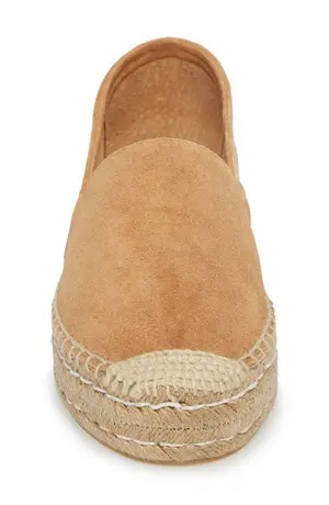 PATRICIA GREEN Abigail Espadrille Slip-on - Camel Leather