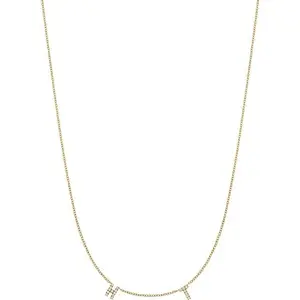 Bony Levy Icon Personalized Diamond Charm Necklace - 18k Yellow Gold - 2 Charms