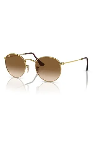 Ray-ban Legend Collection 47mm Round Sunglasses