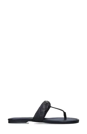 Kurt Geiger Kensington T-strap Sandal - Black