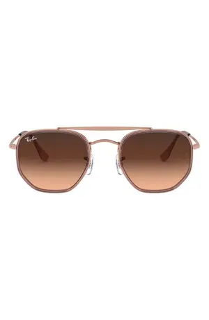 Ray-ban 52mm Sunglasses - Copper/ Copper Gradient