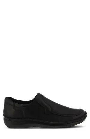 SPRING STEP SHOES Niccolo Moc Toe Loafer - Black