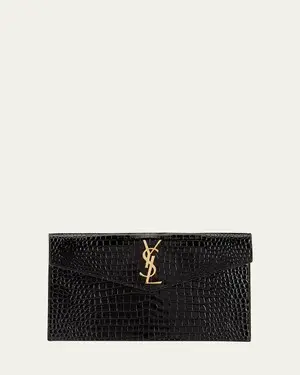 Saint Laurent Uptown Monogram Pouch