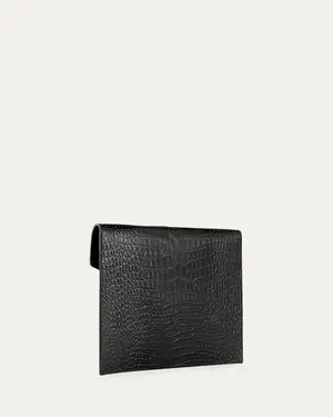 Saint Laurent Uptown Monogram Pouch