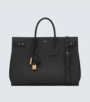 Saint Laurent Sac De Jour Thin Large Tote - Black | Editorialist