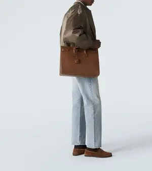 Saint Laurent Sac De Jour Large Tote Bag - Brown