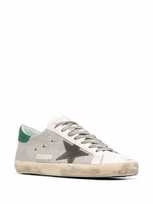 GOLDEN GOOSE Super-star Trainers - White