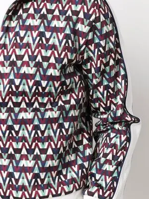 Valentino Garavani Optical-print Track Jacket