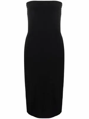 Norma Kamali Mid-length Strapless Dress