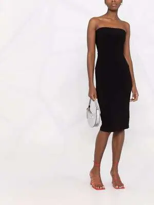 Norma Kamali Mid-length Strapless Dress