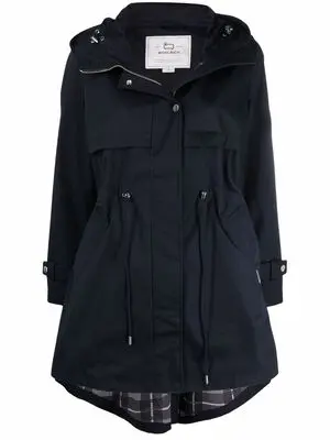 Woolrich Havic Zip-front Parka Coat - Blue