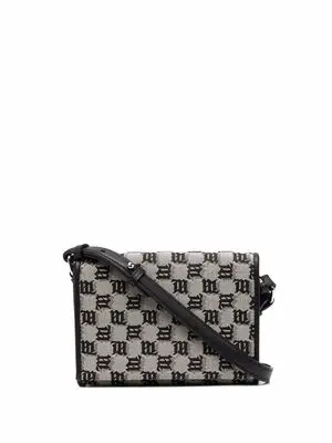 MISBHV Monogram Jacquard Shoulder Bag