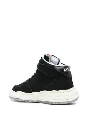 Mihara Yasuhiro Wayne High-top Sneakers - Black