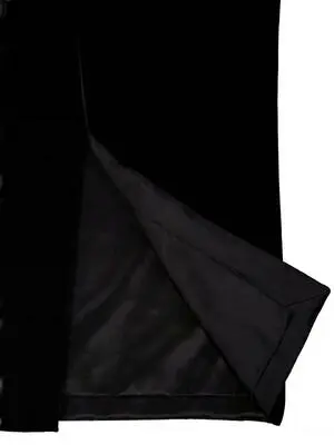 Saint Laurent Cut-out Silk Dress