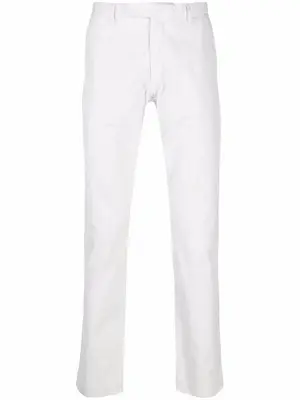 Polo Ralph Lauren Four-pocket Cotton Chino Trousers - White