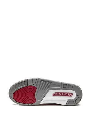 JORDAN Air 3 Cardinal Sneakers - White