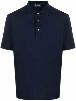 Drumohr Slim Fit Polos For Men