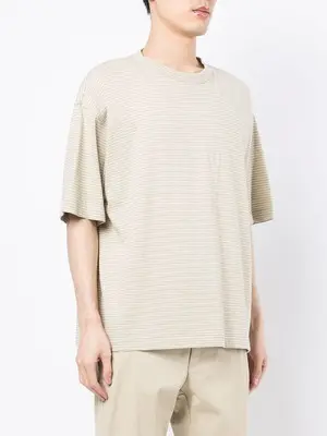 You Must Create Striped Cotton T-shirt